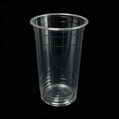 China OEM Branding 24oz 660ml PLA Wide Cups 95mm Rim for Large Takeaway Drinks for sale