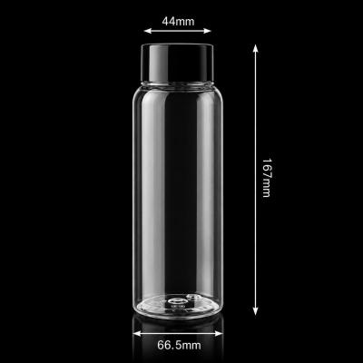 China Spill Resistant 44mm 500ml Plastic Screw Cap PET Bottles for Ready to Drink Packaging for sale