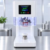 China Fully Automatic Tinplate Can Sealing Machine for 30–100mm Containers for sale