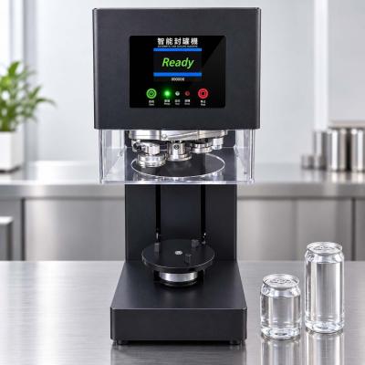 China Touchscreen Automatic Lifting Can Sealing Machine for 30–100mm Containers for sale