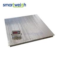 China IP68 Industrial Washdown Floor Scales Waterproof Wet Area Weighing Equipment for sale