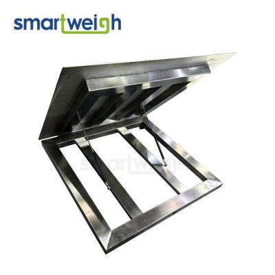 China Warehouse Moisture Resistant Washdown Weighing Scale Stainless Steel Floor Scale for sale