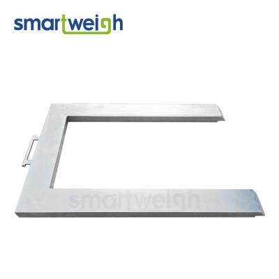 China Industrial 2 Ton Galvanized Pallet Scales Rustproof Digital U Shaped Floor Scale for sale