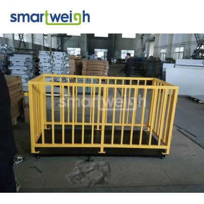 China 0.5T - 5T Portable Digital Animal Livestock Weighing Scale For Cattle Sheep And Pigs for sale
