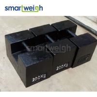 China 20 - 5000KG Crane Test Weights Cast Iron Standard Calibration Test Weights for sale