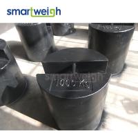 China High Denomination Cast Iron Test Weights M1 1000kg Cylindrical M1 Forklift Test Weights for sale
