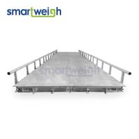 China Hot Dipped Galvanized Weighbridge Scale 30-300T Heavy Duty Modular Weighbridge for sale