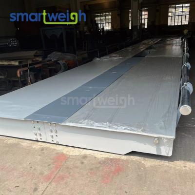 China High Strength Guard Rails Pitless Weighbridge Steel Deck Truck Scale For Energy Plants for sale