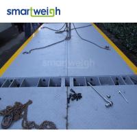China 30- 300T Pitless Digital Truck Weighbridge Scale Machine For Manufacturing And Warehousing for sale