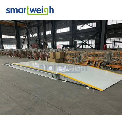 China Portable Electronic Truck Scale Weighbridge With Steel Ramp Vehicle Weighing Solutions for sale
