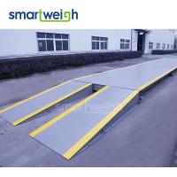 China Durable Portable Electronic Weighbridge Mobile Truck Scale Easy Installation for sale