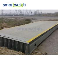 China 60T - 150T Sturdy Portable Weighbridge Electronic Mobile Truck Scale For Temporary Site for sale