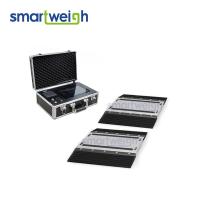 China Heavy Duty Portable Truck Scales 30 Tons Capacity Wireless Portable Truck Axle Scales for sale