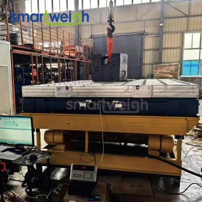 China Industrial Air Cargo Scale Hydraulic Lift Weighing Platform Warehouse Loading Scale for sale