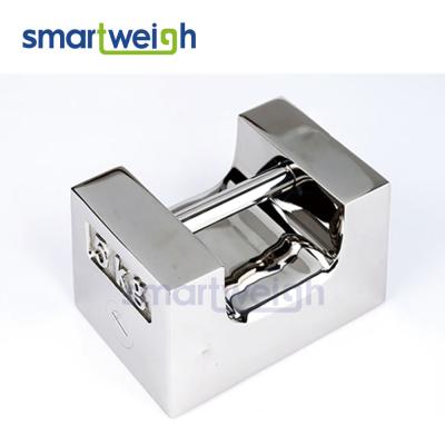 China 5kg Stainless Steel Calibration Test Weight OIML F1 F2 M1 E1 Industrial Scale Testing Weight for sale
