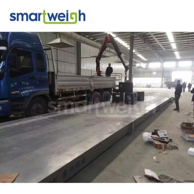 China Durable U Beam Truck Weighbridge Scale 300 Tons Vehicle Weighing Scale for sale