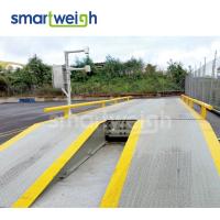 China Vehicle Portable Weighbridge 150 Tons Moveable Pitless Truck Scale With Safe Guard for sale