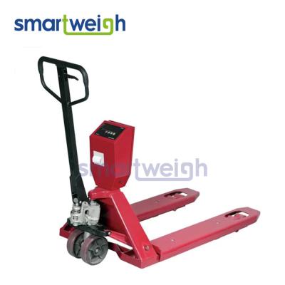 China Warehouse Handling Use Pallet Jack Scales 1000Kg Capacity Electric Pallet Jack With Scale for sale