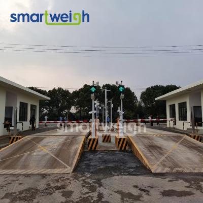 China Intelligent Vehicle Weighing System Anti Cheating Unmanned Weighbridge System for sale