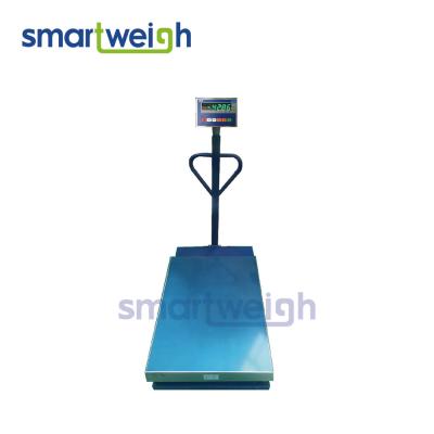 China Moveable Industrial Digital Platform Scale 100KG Waterproof Platform Scale With Wheels for sale