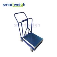 China 60-300kg Portable Digital Platform Scale Moveable Bench Weighing Scale For Logistics for sale