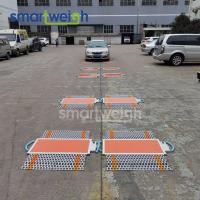 China Robust 15 - 30 Tons Modular Portable Vehicle Weigh Pads Mining Truck Axle Scales for sale