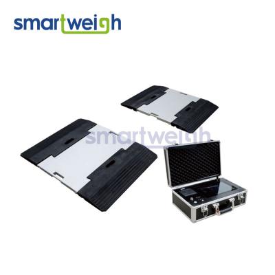 China Industrial Portable Axle Weighing System 10T - 50T Fleet And Truck Weighing Scale for sale