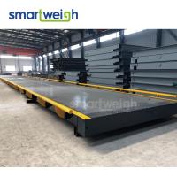 China Robust And Fast-Install Industrial Truck Weighbridge Scale Heavy Duty Industrial Weighing With Guard for sale