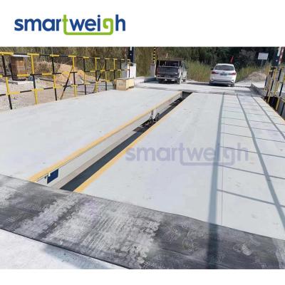China Heavy-Duty Weighbridge Scale 200 Tons Ultra Width Trailer Weigh Station Weighbridge for sale