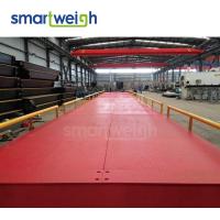 China Electronic Portable Weighbridge 60T - 150T Mobile Truck Scales with Safety Guardrails for sale