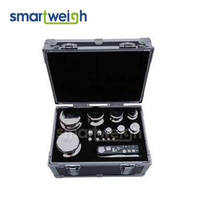China Stainless Steel Laboratory Weights 1mg - 10kg F1 F2 M1 Class Calibration Weight Set for sale