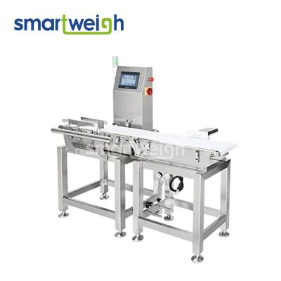 China High Precision Check Weigher Machine 10-70m/min Pusher Rejection Machine For Quality Control for sale