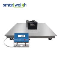 China Heavy Duty Explosion Proof Industrial Floor Weighing Scales IP67 Stainless Steel 304 5T for sale