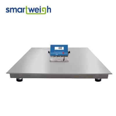 China Heavy Duty 1T Explosion Proof Floor Scales Stainless Steel Floor Scale For Pharmaceutical Industry for sale