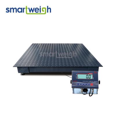 China Heavy Duty Explosion Proof Floor Scales 3T Industrial Floor Scale For Food Plants for sale