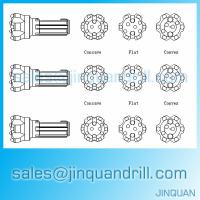 China China Jinquan High Air Pressure Down Hole Drilling Tungsten Carbide DTH Bits for sale