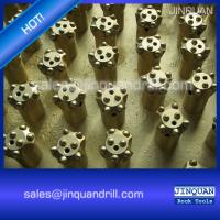 China 11 degree 38mm tapered drill bit button bits for rock drilling for sale
