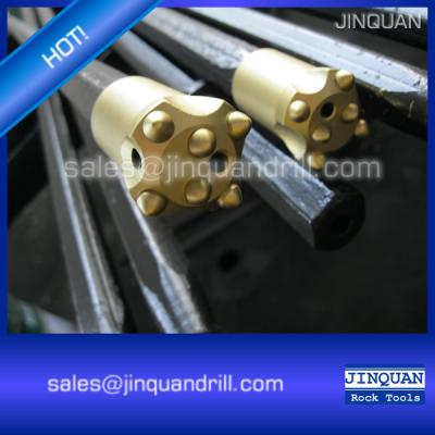 China tungsten carbide taper button rock drill bits drilling tools for sale
