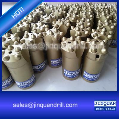 China 7 taper degree 32mm tapered mining button bits 7 carbide buttons drill bits for sale