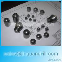 China cemented tungsten carbide buttons for tungsten carbide drill bits for sale