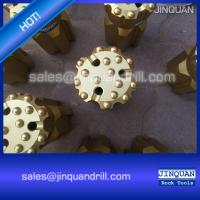 China T38-76mm, T45-89mm threaded button bits retrac, semi spherical button bits for sale
