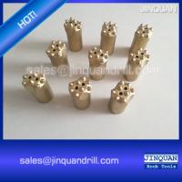China 34mm 8 buttons 12 degree rock drilling tapered button bits for sale