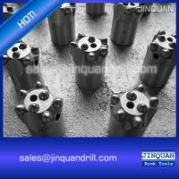 China 34mm 7 tungsten carbide buttons 12 degree tapered button bits for sale