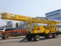 China BZCT400SZ/BZT400SZ/BZCT400/BZT400 400m trailer type diesel rotary water well drilling rig for sale