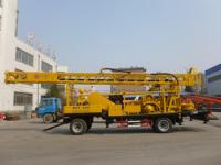 China BZCT400SZ/BZT400SZ/BZCT400/BZT400 400m trailer type diesel rotary water well drilling rig for sale