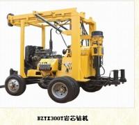 China ZSYX-300T Full Hydraulic Small Water Well Drilling Rig (mud pump draining, trailer type) for sale