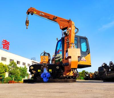 China GS500AT-LS horizontal directional drilling machine, all terrain horizontal directional drilling machine for sale