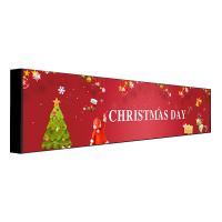 China Odm P5 Bus Led Signs 1600*320mm High Resolution Advertising for sale