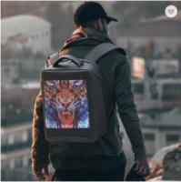 China OEM Bluetooth Backpack LED Screen 64x64 Pixel Light For 16 Inch Laptop for sale