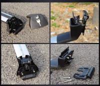 China OEM FCC Universal Roof Rack Brackets For Car Vehicle Luggage Storage for sale